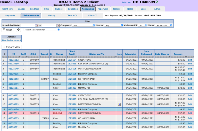 CMA Changelog – Client Support Software